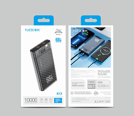 Yuese 68W Power Bank 10000MAH– Selecto